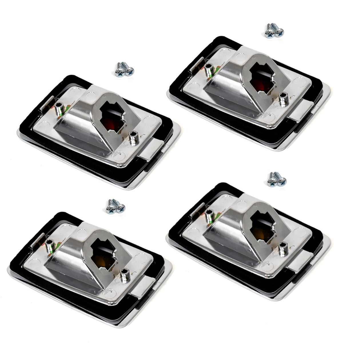 1971-1980 Scout II Side Markers - Chrome 4pc Set – Scout or Die
